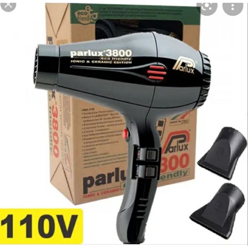 Parlux 3800 Secador De Pelo Iónico Ecológico De Cerámica/Pengeering ...