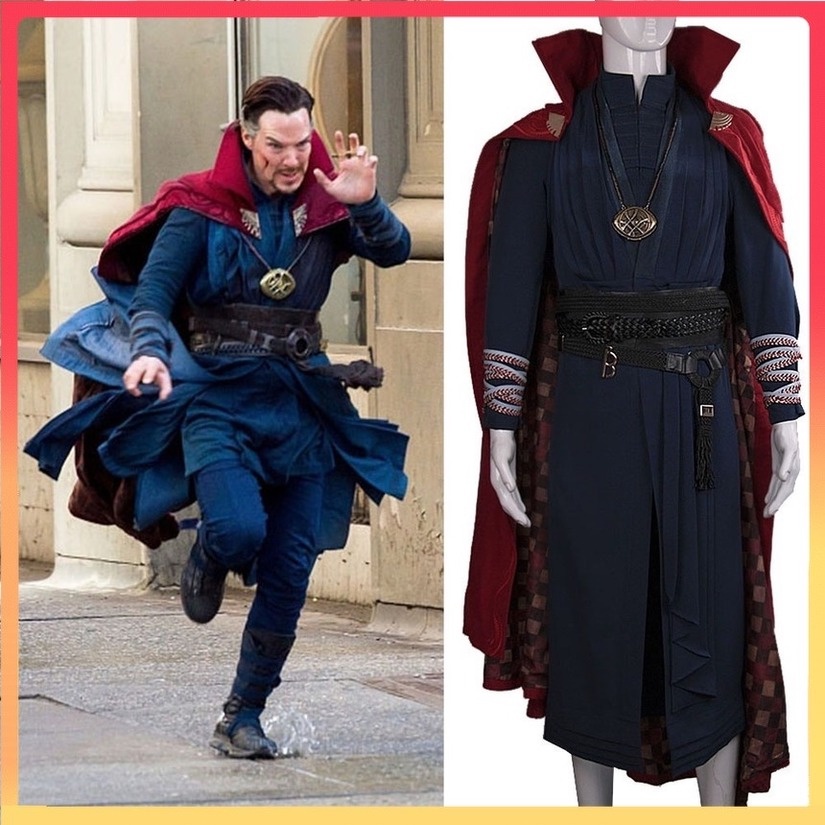 Doctor Strange Dr . Movie COD Stephen Strangecosplay Capa Conjunto ...