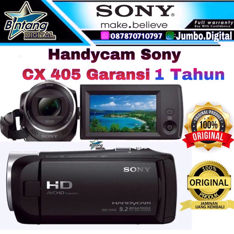 Sony CX405 - Sony CX 405 Handycam Sony CX405 | Shopee México