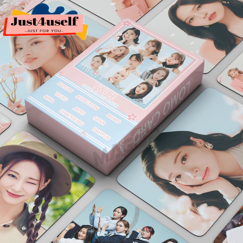 55 Pcs Twice Photocards | Shopee México