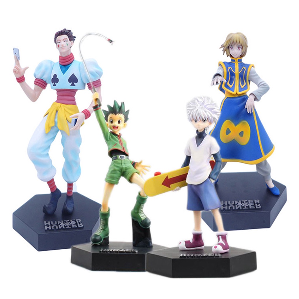 Hunter X Hunter Anime Figure Killua Zoldyck Gon Freecss PVC Kurapika ...
