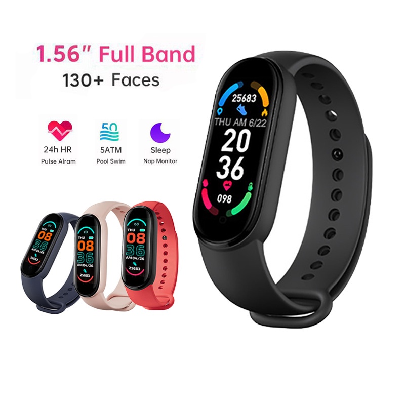 2022 el más nuevo deporte M6 mi 6 xiaomi band miband 6 reloj ...