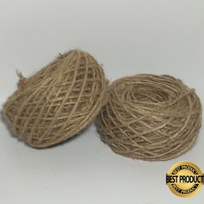 Cuerda de yute de 4 mm, Material artesanal de 3 capas / rollo de cuerda ...