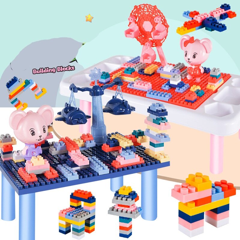 Mesa De Actividades Para Niños , Compatible Con Lego Duplo Y Mega ...