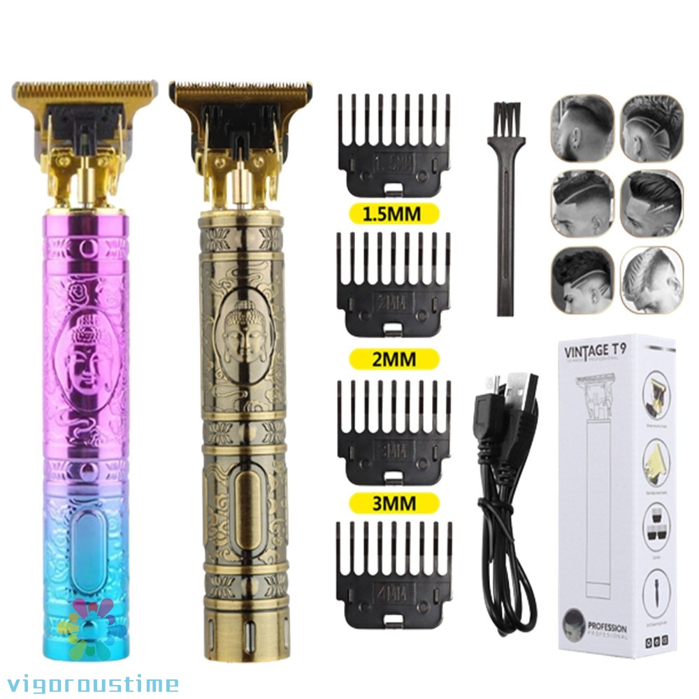 Rasuradora Trimmer Perfiladora Cortadora de Pelo Cabello Vintage T9 ...