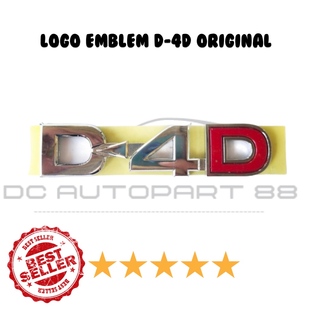 Logotipo original del emblema D-4D | Shopee México