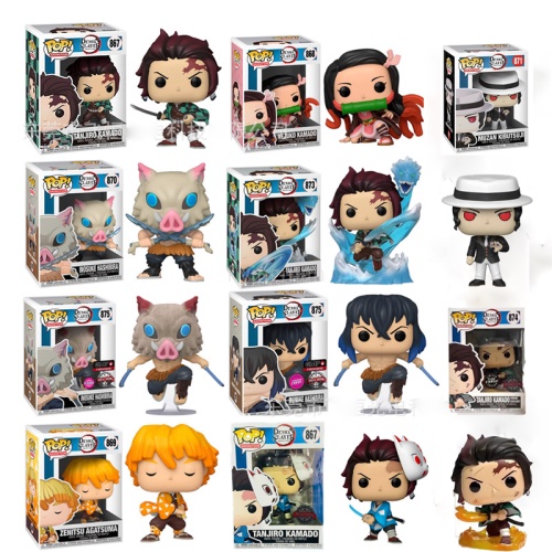 ¡ Funko Pop ! Demon Slayer-Figura De Acción Kamado Tanjirou Nezuko ...