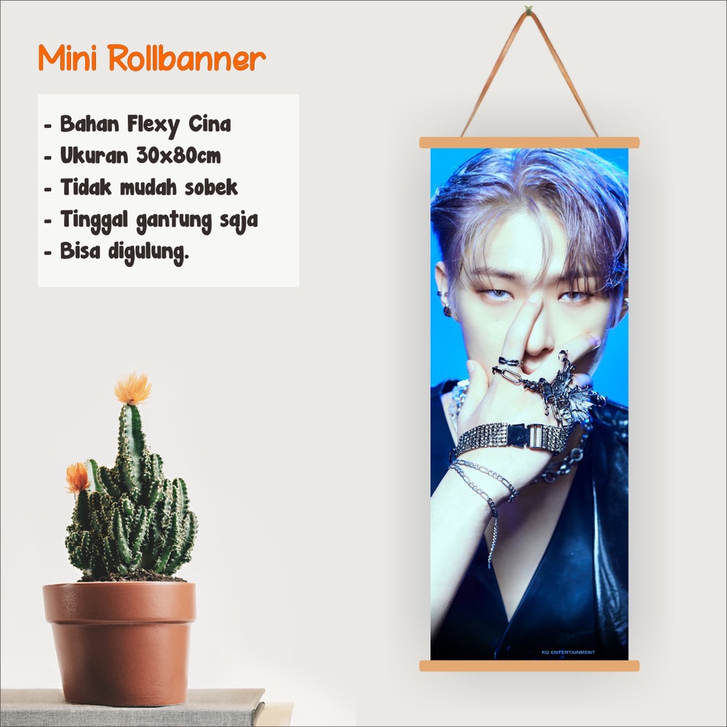 Mini rollo BANNER ATEEZ MINGI | Shopee México
