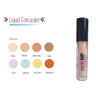 LIQUID CONCEALER Corrector liquido PINK UP | Shopee México
