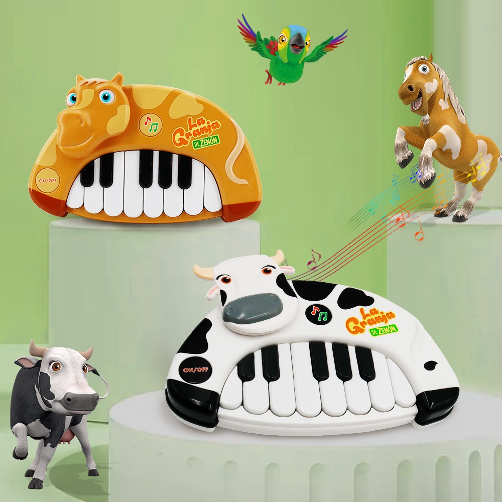 La Granja De Zenon Piano Electrónico Musical Teclado Interactivo ...