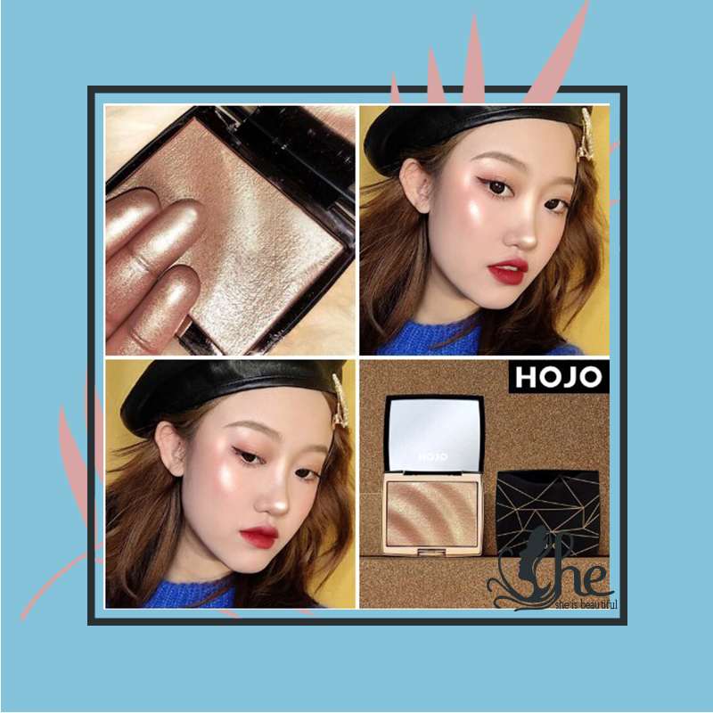Hojo Highlighter Pallette impermeable Glitter Highlighter maquillaje ...