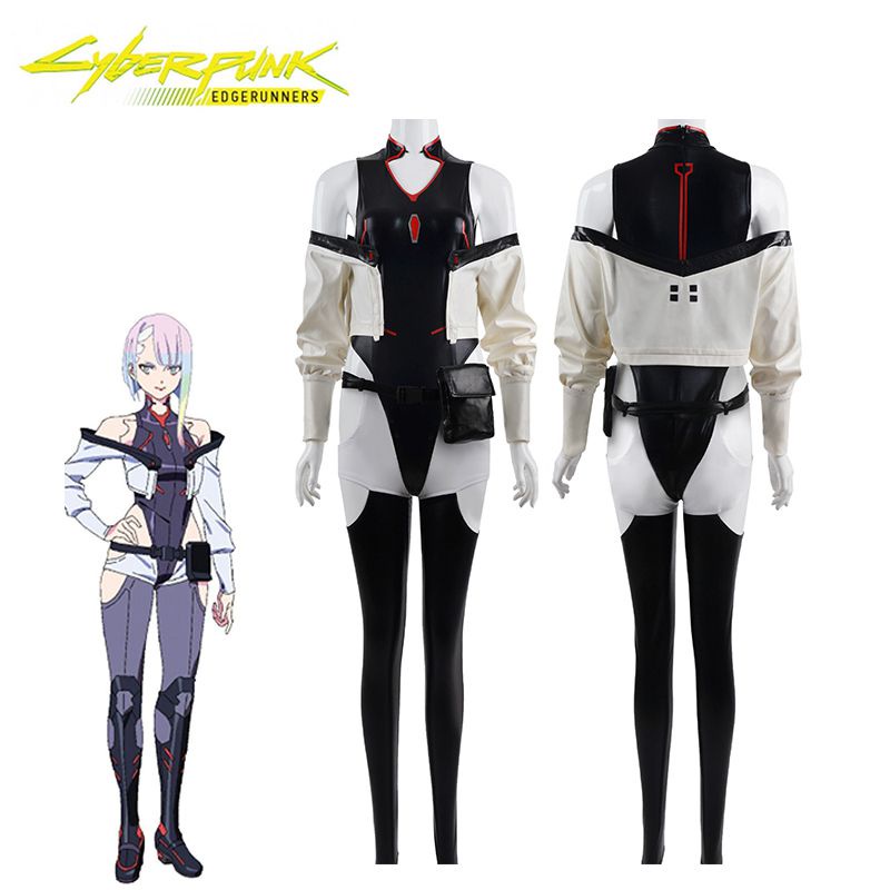 Anime Cyberpunk: Edgerunners Cosplay Heroine Lucy Costume Sexy Bodysuit ...