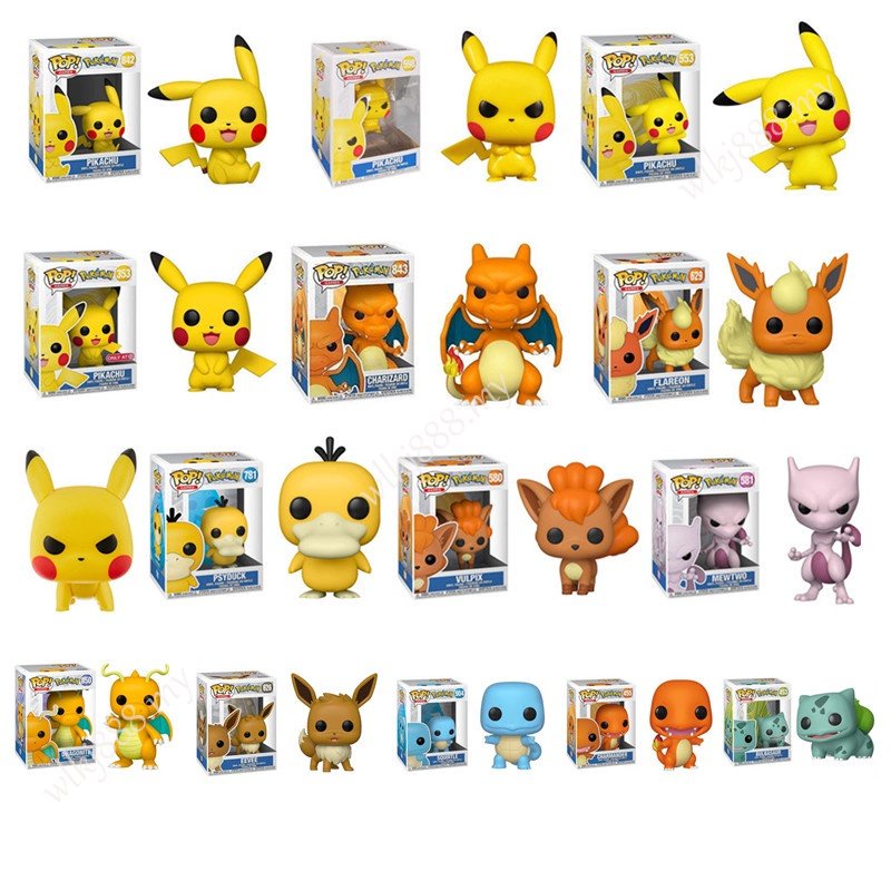 Funko POP Pokemon Charizard Pikachu Psyduck Figura De Acción Modelo ...