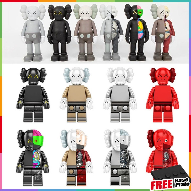 Minifiguras Kaws Figuras De Moda Juguetes De Diseñador Colección De ...