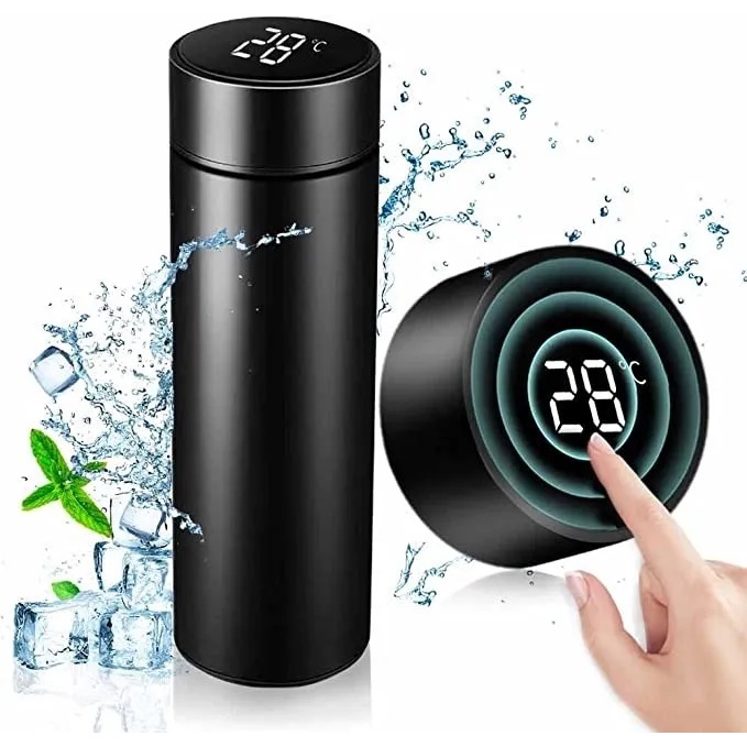 Termo Digital Inteligente De Acero Inoxidable 500ml. | Shopee México