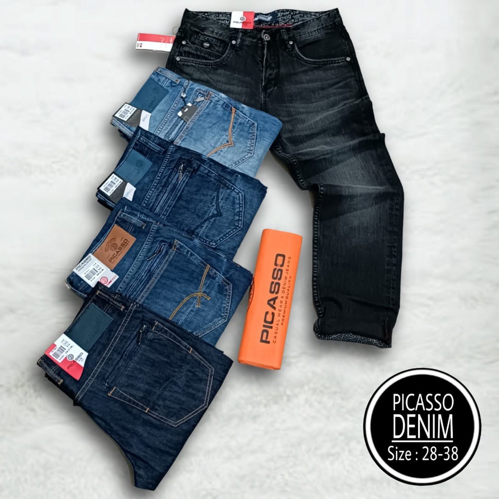 Jeans de hombre 100% calidad ORIGINAL PICASSO | Shopee México