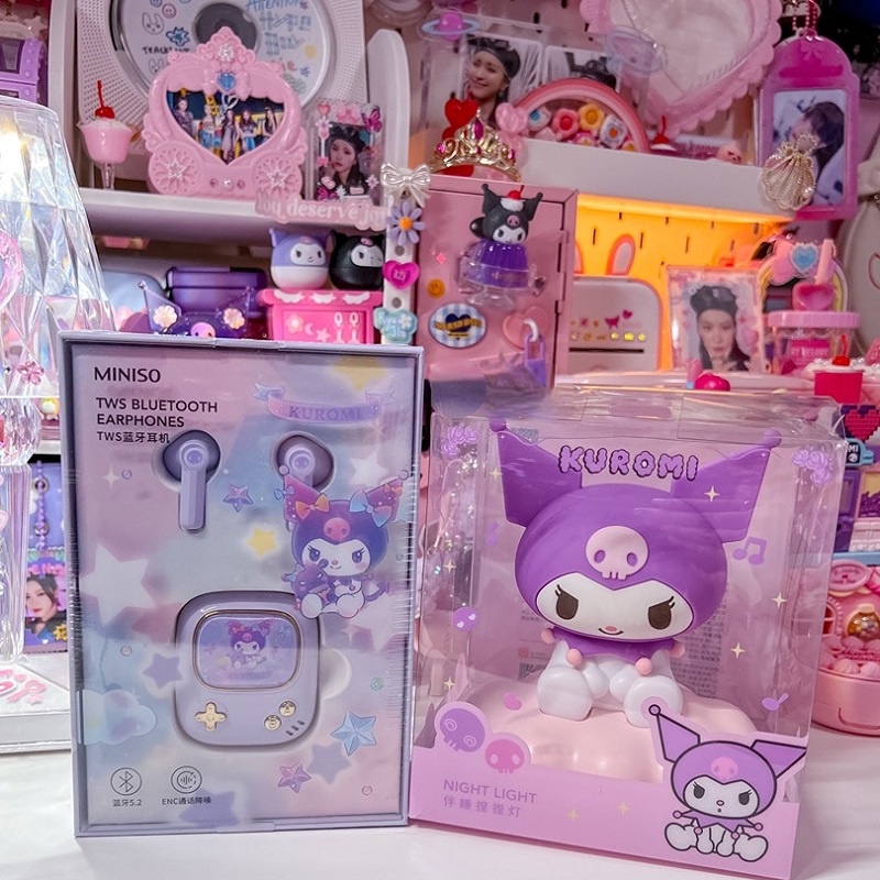 Miniso Sanrio Disney TWS Auriculares Bluetooth Hello Kitty My Melody ...