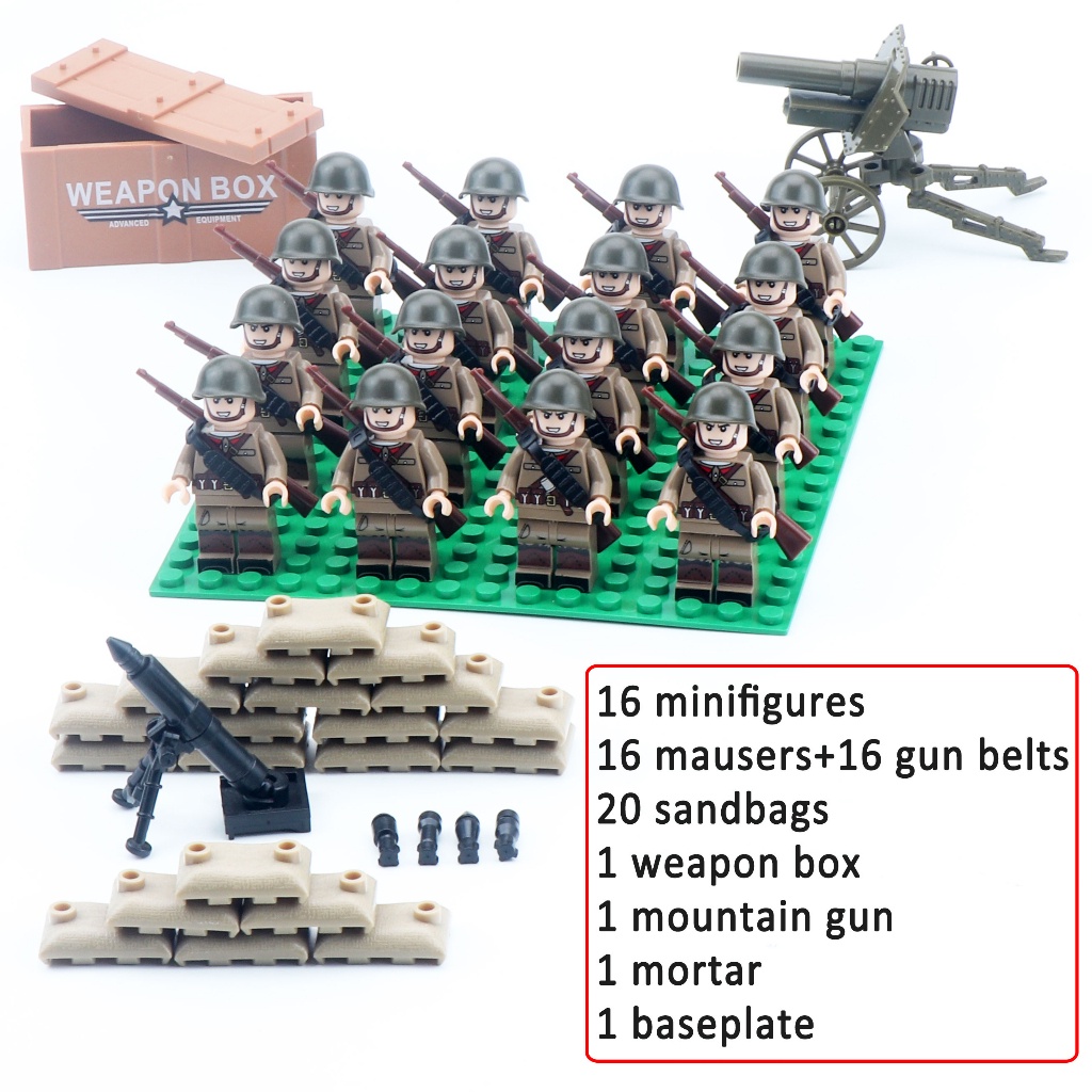 Conjuntos Lego Guerra Mundial 2 Figura De Juguete LEGO Marvel War