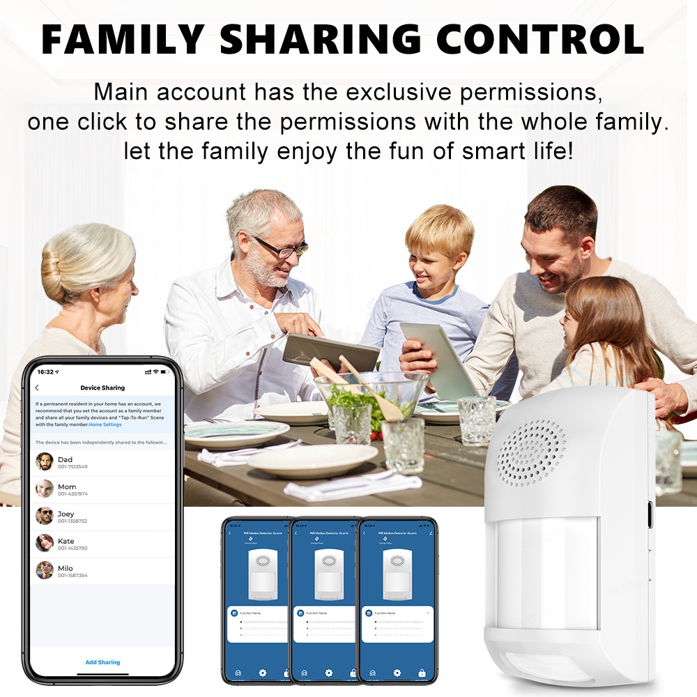 SMATRUL Tuya Smart WiFi PIR Sensor De Movimiento Usb Hogar Ladrón ... SMATRUL Tuya Smart WiFi PIR Sensor De Movimiento Usb Hogar Ladrón ...